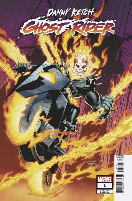 Danny Ketch Ghost Rider # 1 Lubera Variant Cover NM Marvel 2023 Ships ...