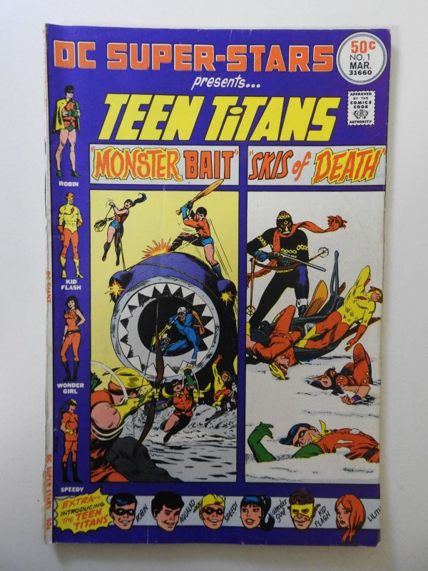 DC Super Stars #1 (1976) GD+ Condition 2 in spine split | Comic Books ...