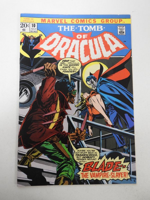 Tomb of Dracula #10 (1973) VF Condition! 1st Appearance of Blade ...