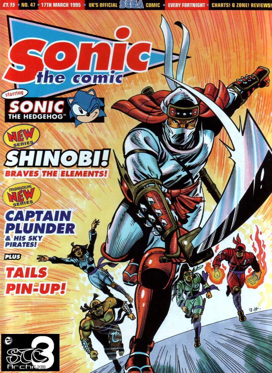 Sonic the Comic #47 FN; Fleetway Quality | Hedgehog Shinobi - we ...