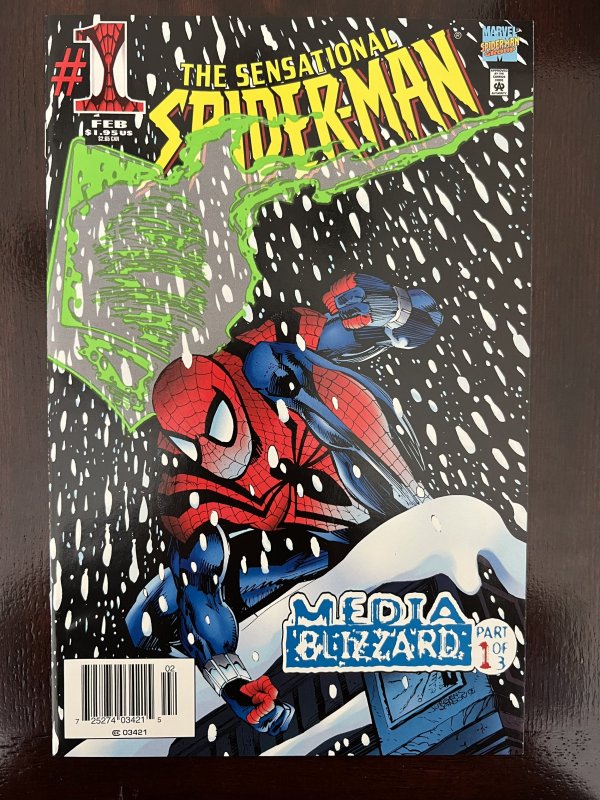 The Sensational Spider-Man #1 (1996) - NM | Comic Books - Modern Age ...