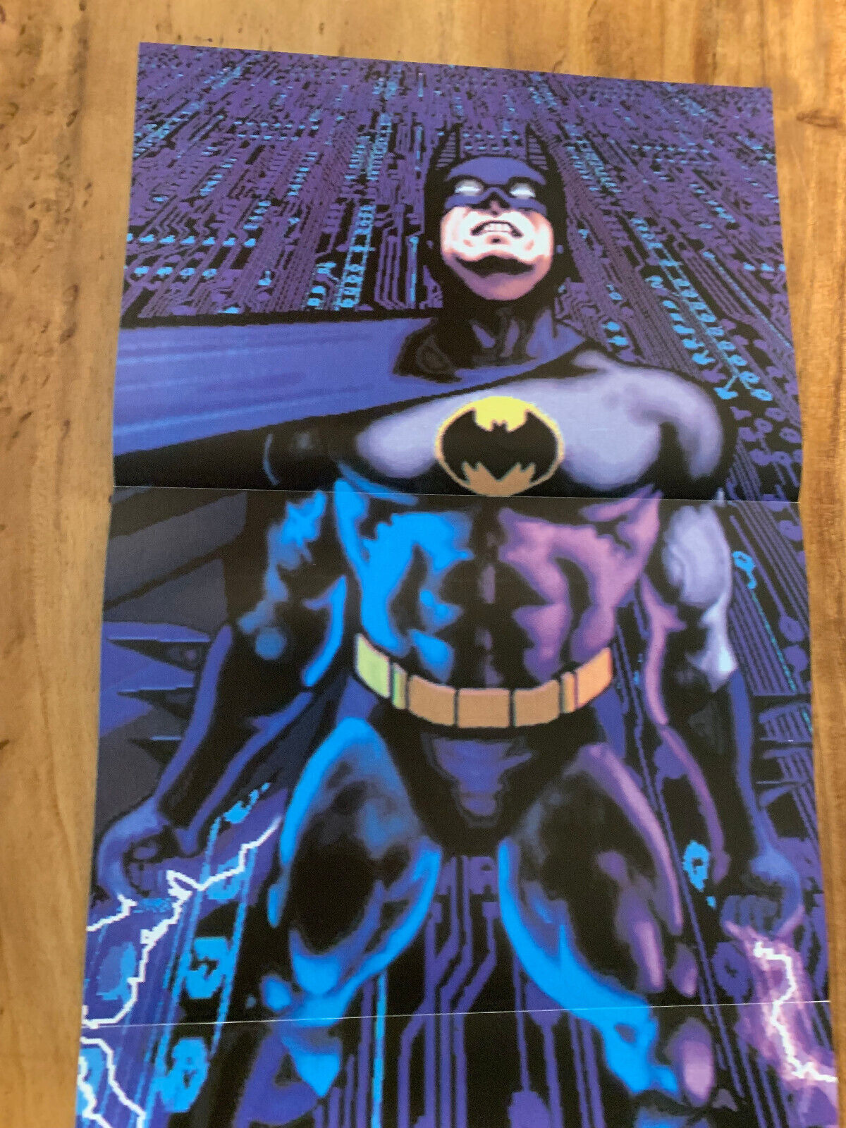 Trifold Batman Poster From Comic Scene Magazine Mcfarlane ...
