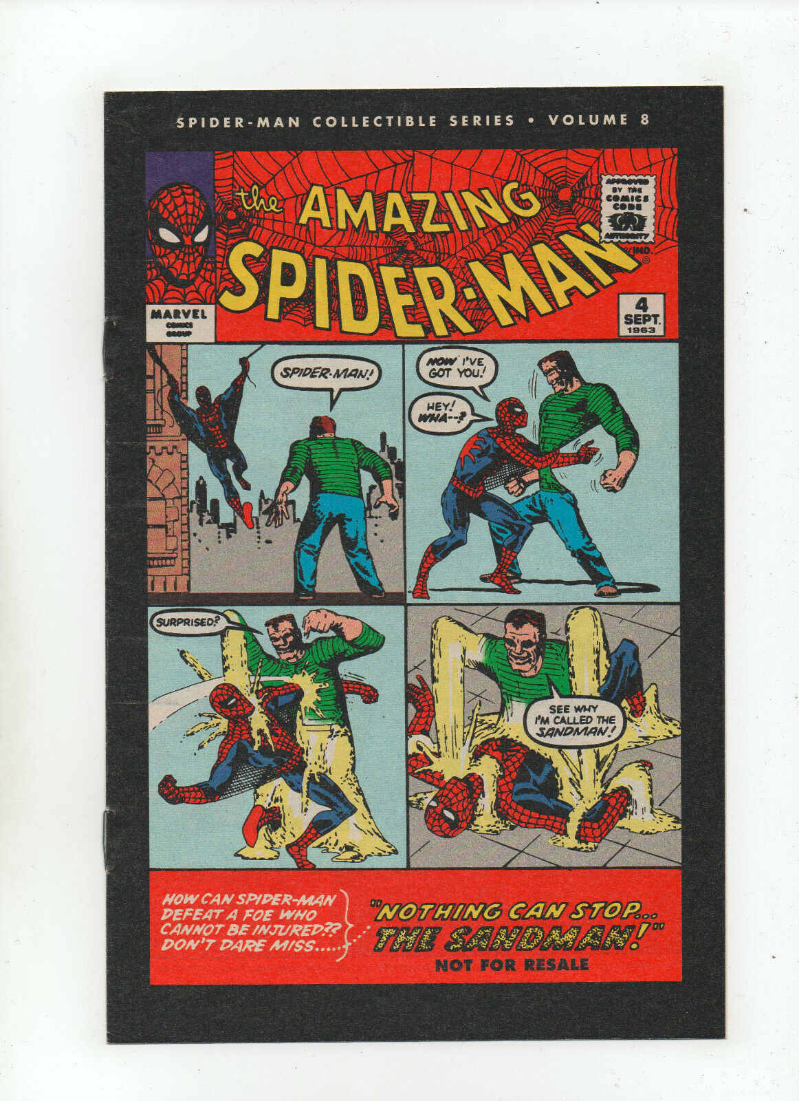 Spider-Man Collectible Series #8 - Amazing #4 Reprint - (Grade 9.2 ...