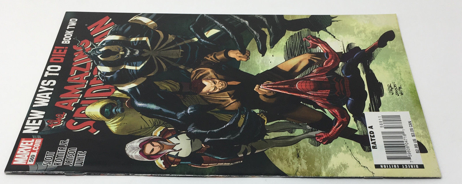 AMAZING SPIDER-MAN #569 1st App. ANTI-VENOM [Eddie Brock] Important Key ...