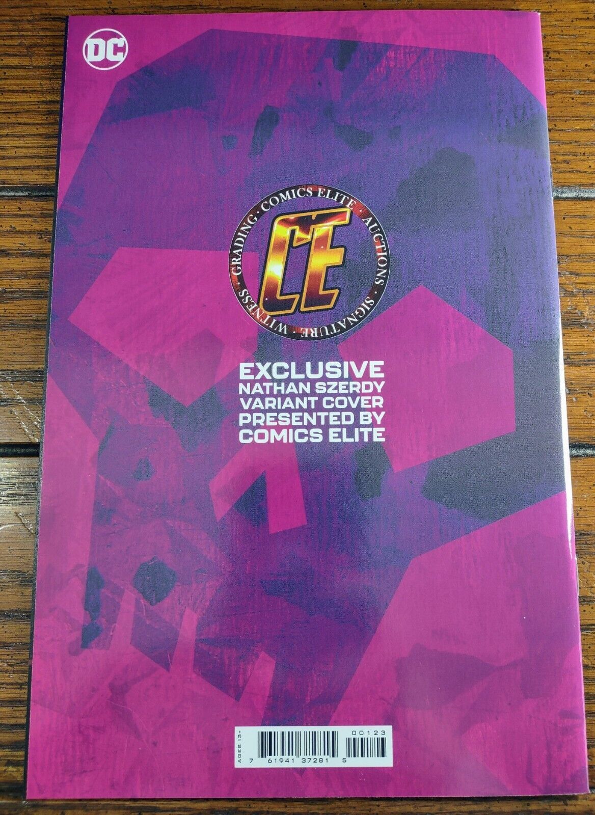 Harley Quinn #1 NM NATHAN SZERDY TRADE VARIANT Poison Ivy 50% Goes To ...