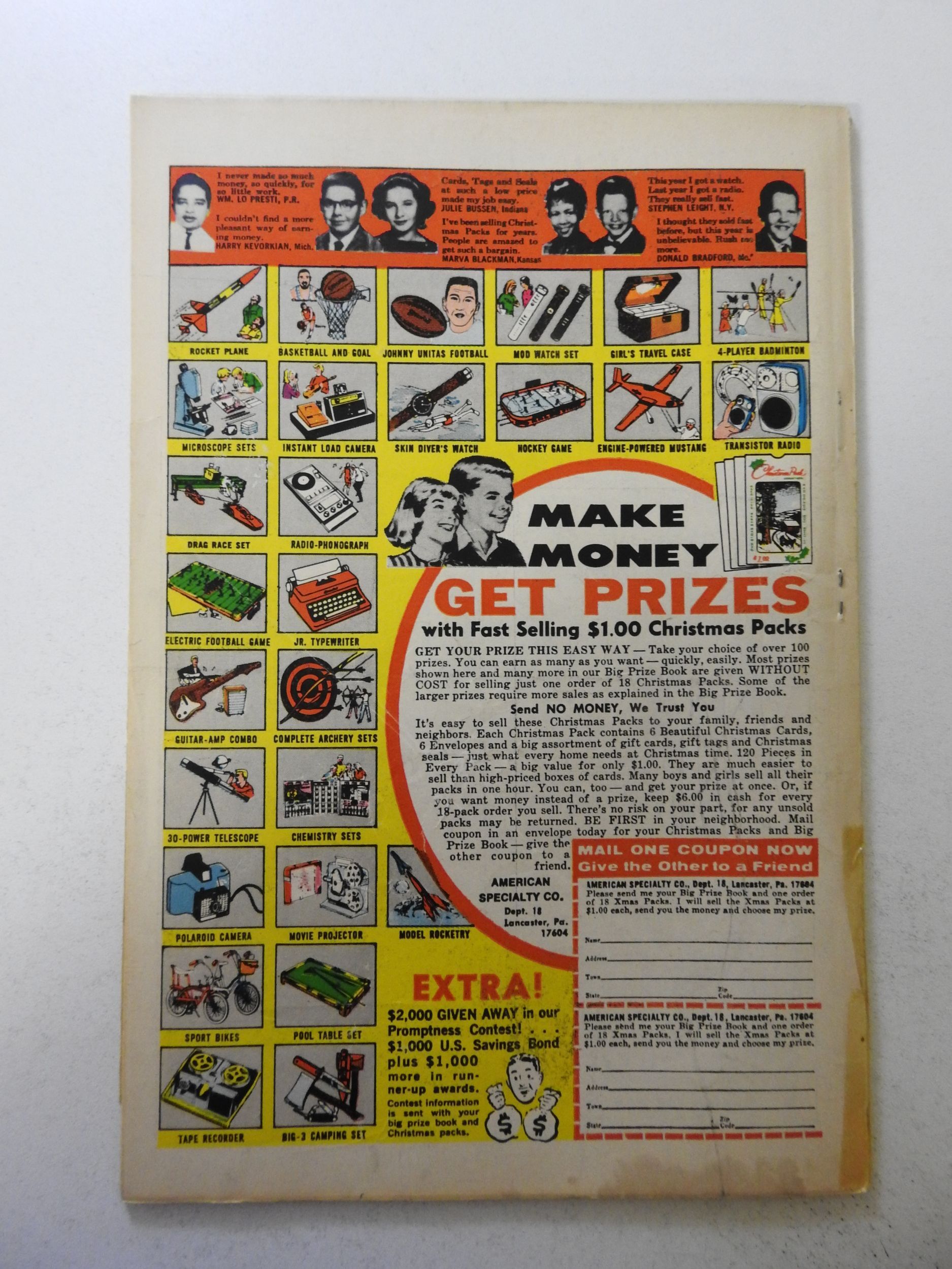 Marvel Spotlight #2 (1972) FR/GD 3 in piece of tape on spine, extra ...