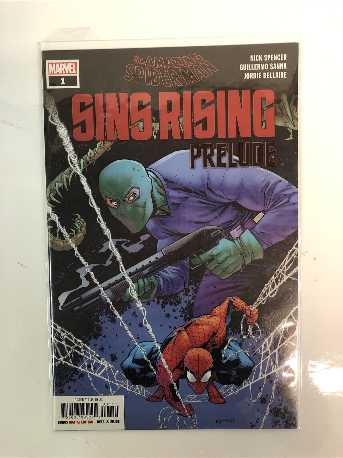 The Amazing Spider-Man: Sins Rising (2020) Prelude # 1 & # 44-49 & # 1 ...