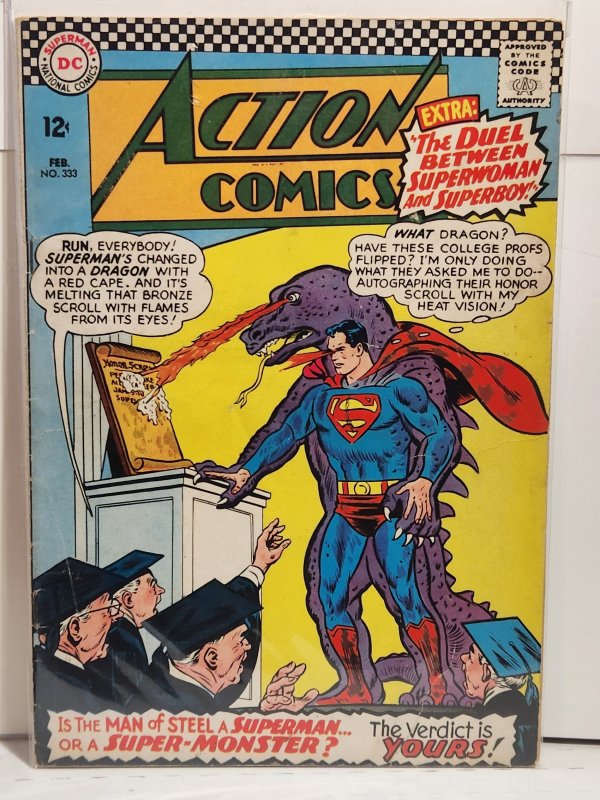 Action Comics #333 (1966) | Comic Books - Silver Age, DC Comics ...