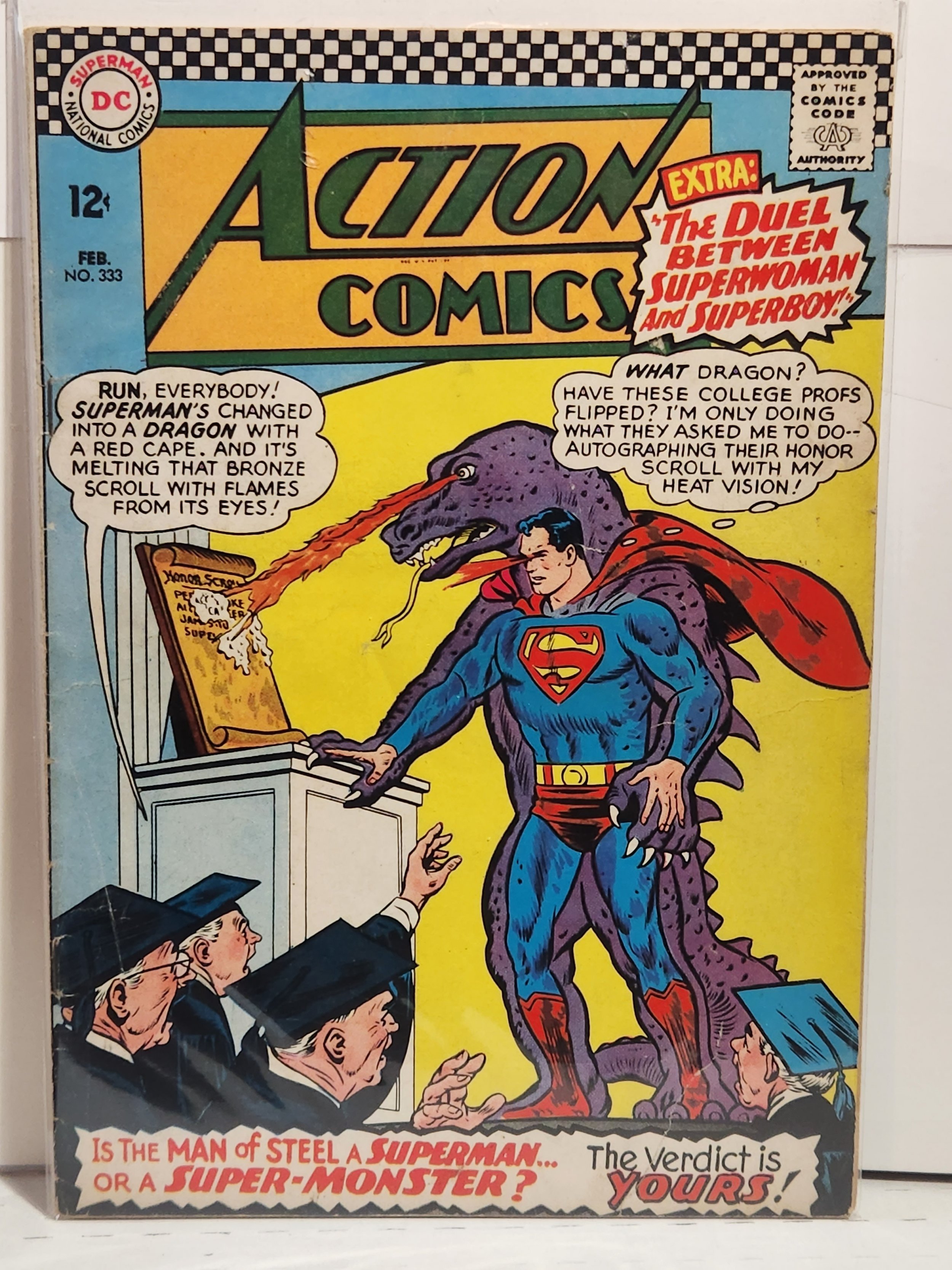 Action Comics #333 (1966) | Comic Books - Silver Age, DC Comics ...