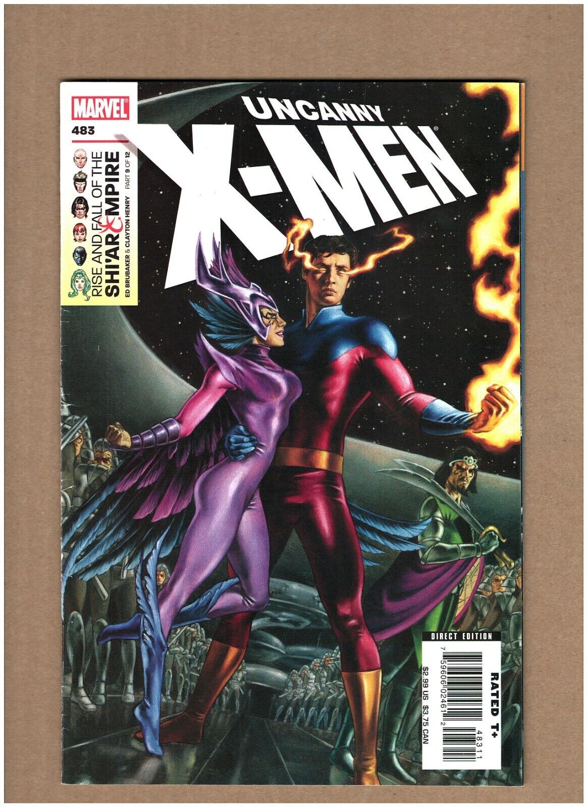 Uncanny X-Men #483 Marvel Comics 2007 Rise/Fall of Shi'ar Empire FN/VF ...