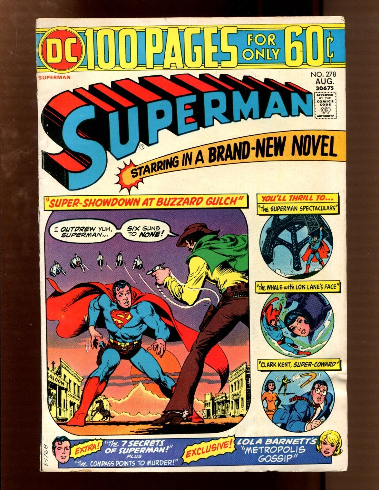 Superman Comic Strip Page