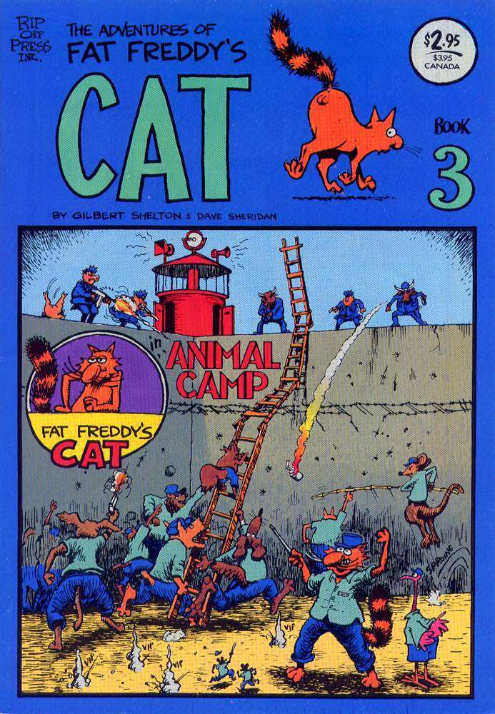 Fat Freddy's Cat #3 (8th) FN ; Rip Off | Gilbert Shelton Underground ...