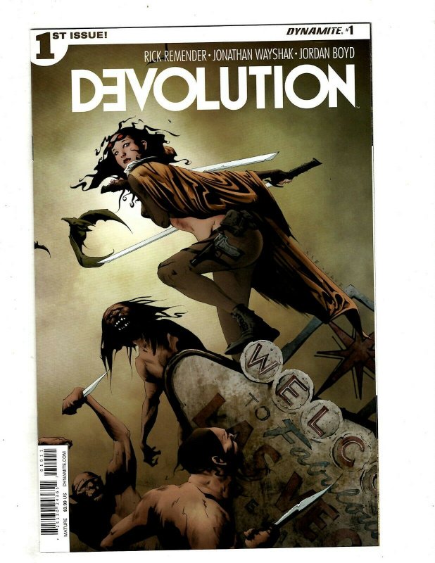 12 Comics Devolution # 1 2 3 4 5 North 40 # 1 2 3 4 5 6 Dinosaurs vs ...