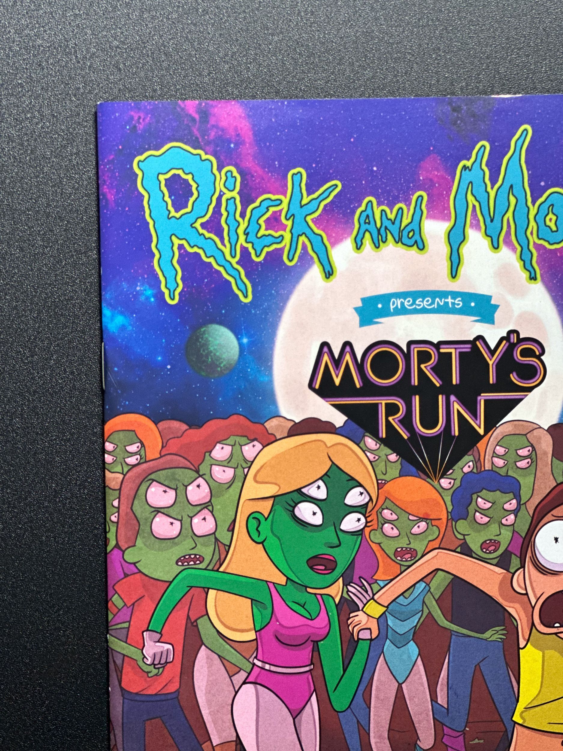 Rick and Morty Presents: Morty's Run #Issue 1 - [Signed by Ivan Cohen ...