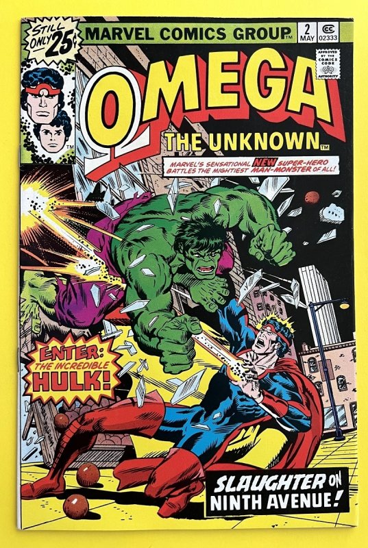 Omega the Unknown 2 Battles the Incredible Hulk (1976) B5 | Comic Books ...