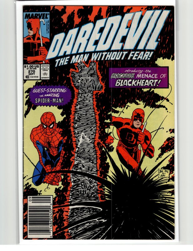 Daredevil #270 (1989) Daredevil [Key Issue] | Comic Books - Copper Age ...