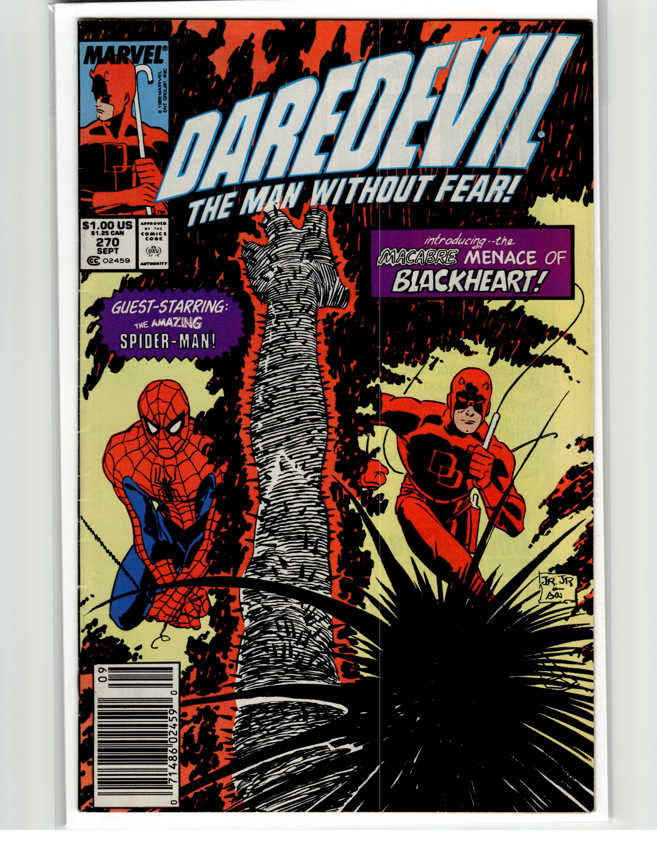 Daredevil #270 (1989) Daredevil [Key Issue] | Comic Books - Copper Age ...