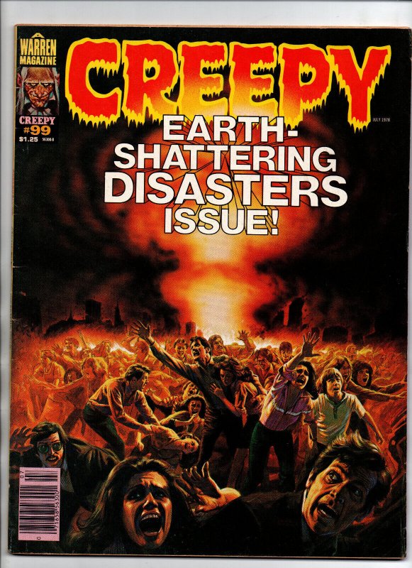Creepy #99 - Earth Shattering Disasters- Horror Magazine - Warren ...