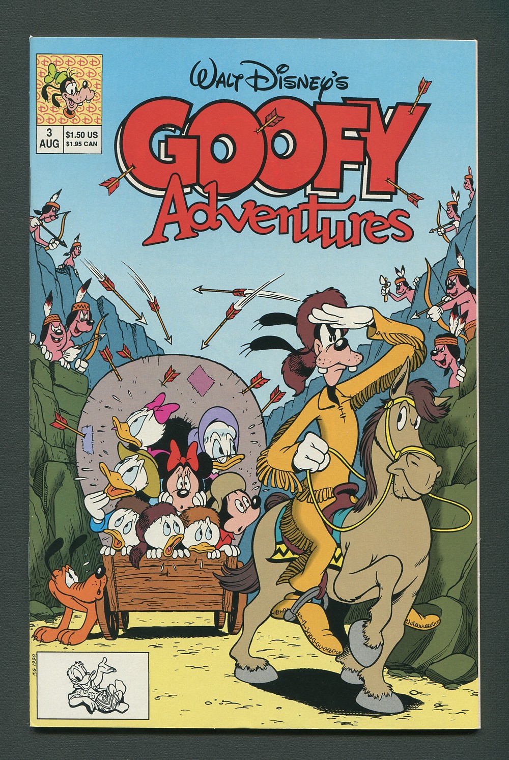Walt Disney's Goofy #3 / 9.2 NM- (1st Disney Comics) 1990 / HipComic