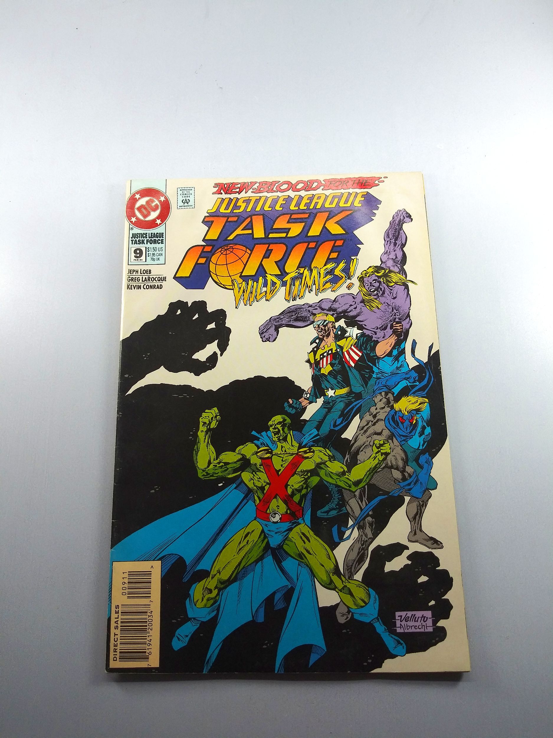 Justice League Task Force #9 (1994) - VG/F | Comic Books - Modern Age ...