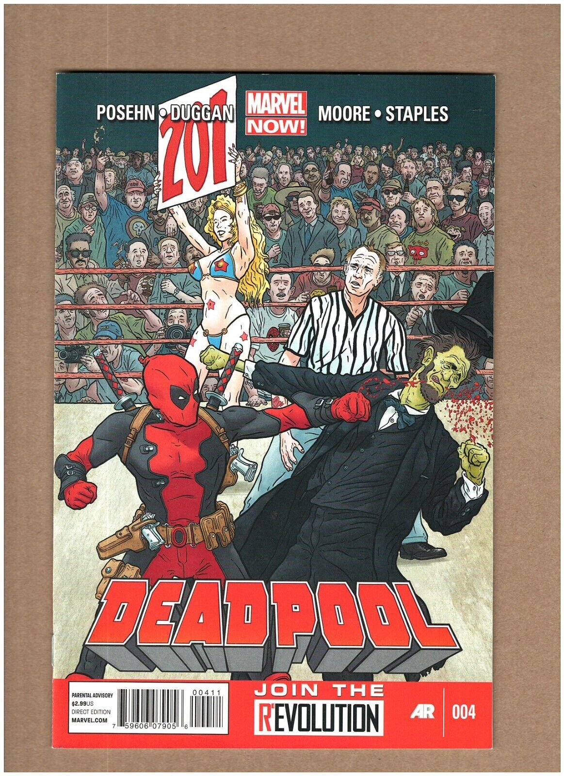 Deadpool #4 Marvel Comics 2013 Wade Wilson NM- 9.2 | Comic Books ...