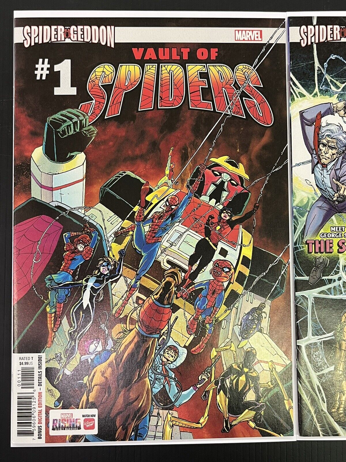 Vault of Spiders #1 + 2 1st Spider-Byte WEB Slinger Savage Spider-Man ...