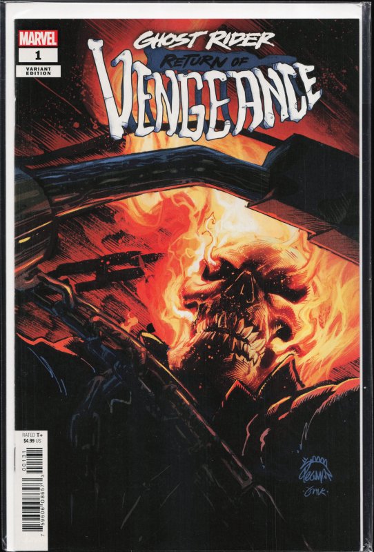 Ghost Rider: Return of Vengeance Stegman Cover A (2021) Vengeance ...