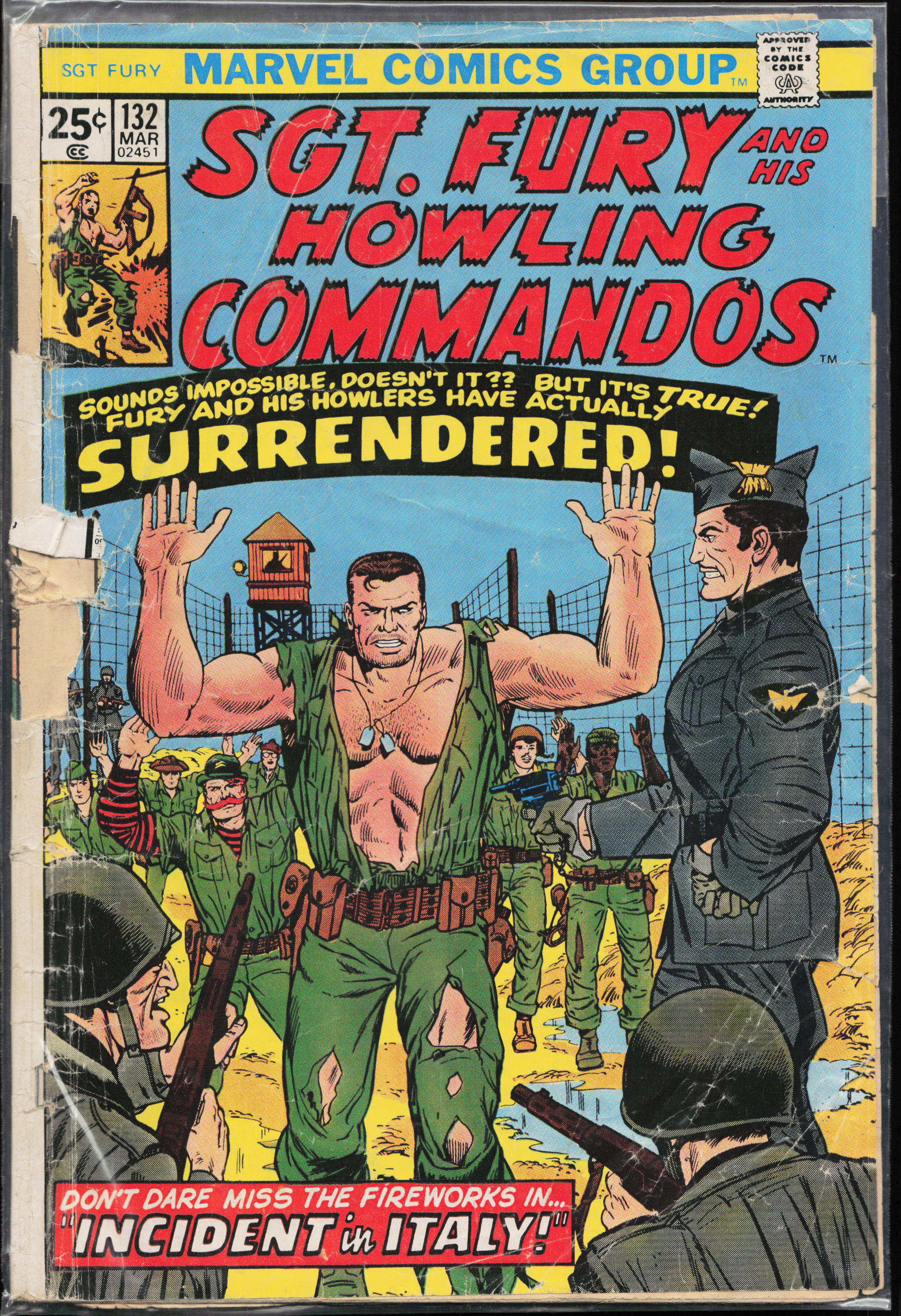 Sgt. Fury and His Howling Commandos #132 (1976) Sgt. Fury and His ...