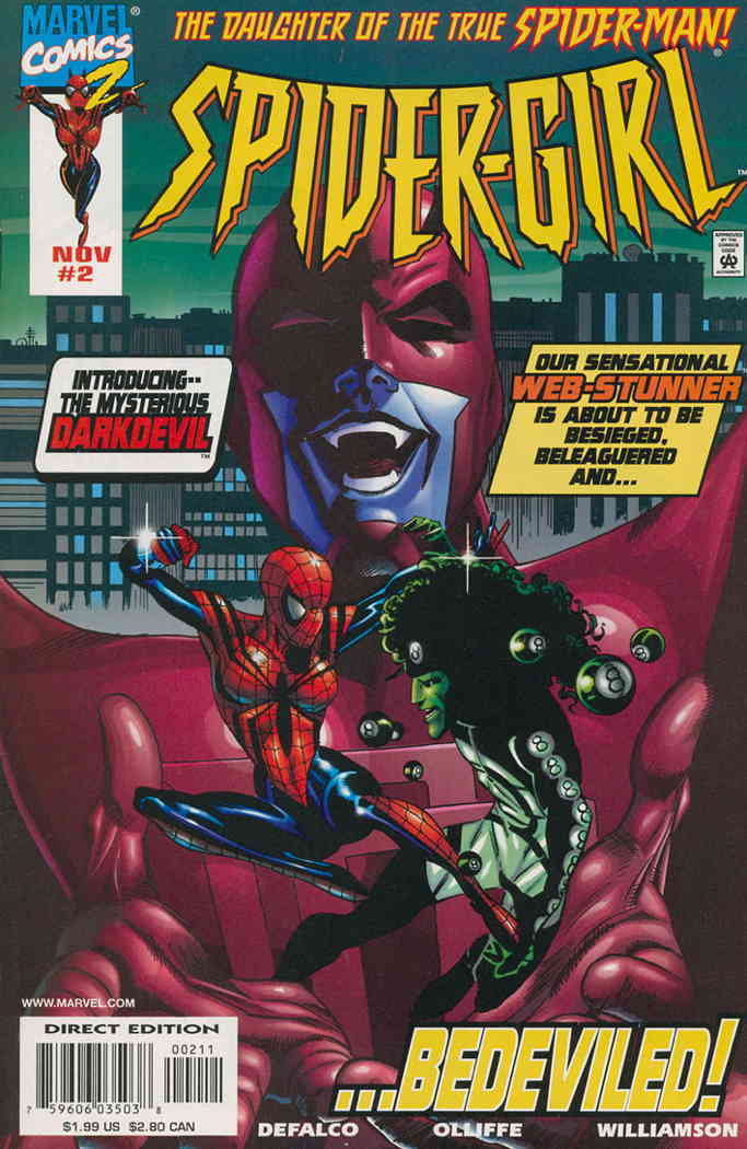 Spider-Girl #2 FN ; Marvel | Daughter of Spider-Man | Comic Books ...