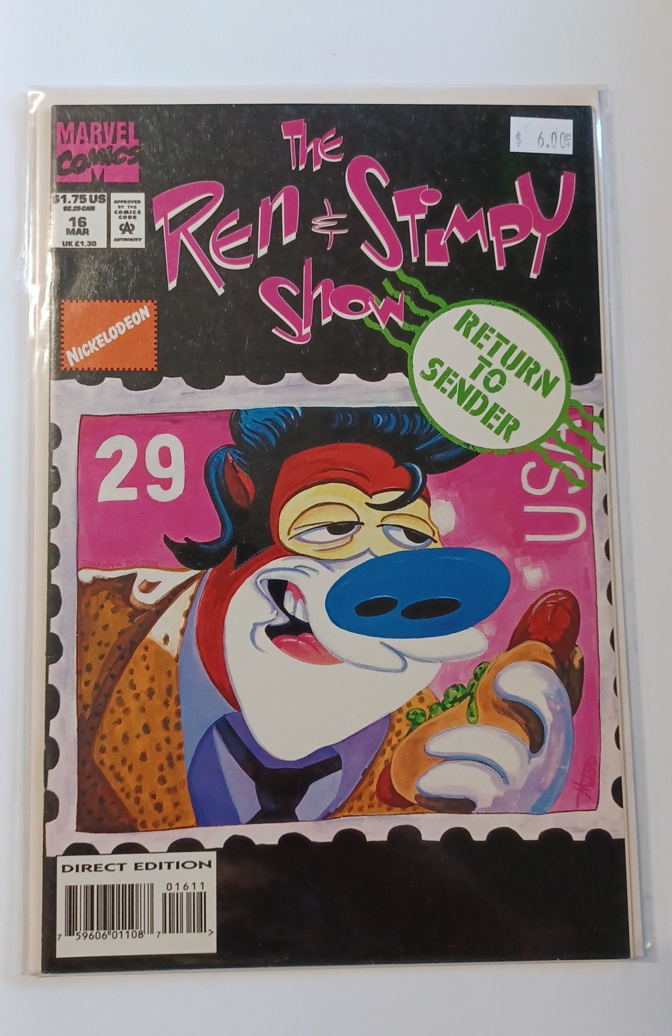 The Ren & Stimpy Show #16 (1994) | Comic Books - Modern Age, Marvel ...