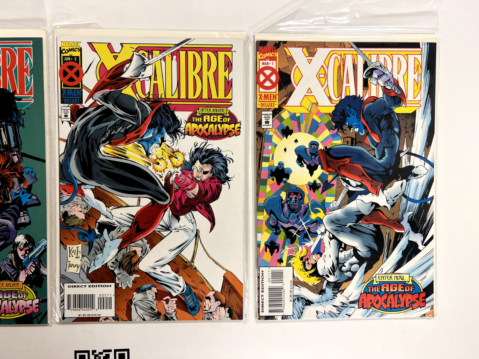 4 X Calibre Marvel Comic Books# 1 2 3 4 Avengers X Men Defenders Thor ...