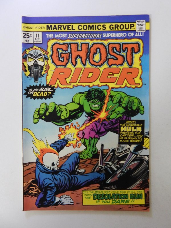 Ghost Rider #11 (1975) VF- condition "writing back cover" | Comic Books ...