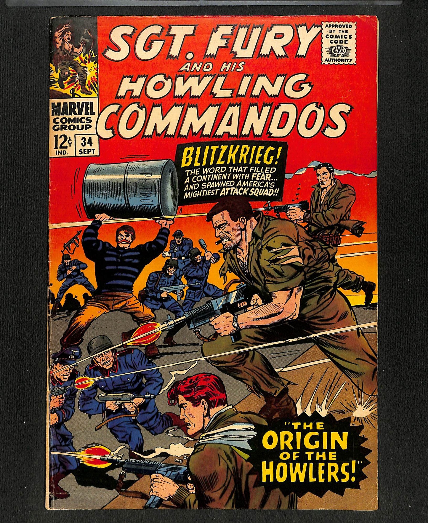 Sgt. Fury and His Howling Commandos #34 | Comic Books - Silver Age ...
