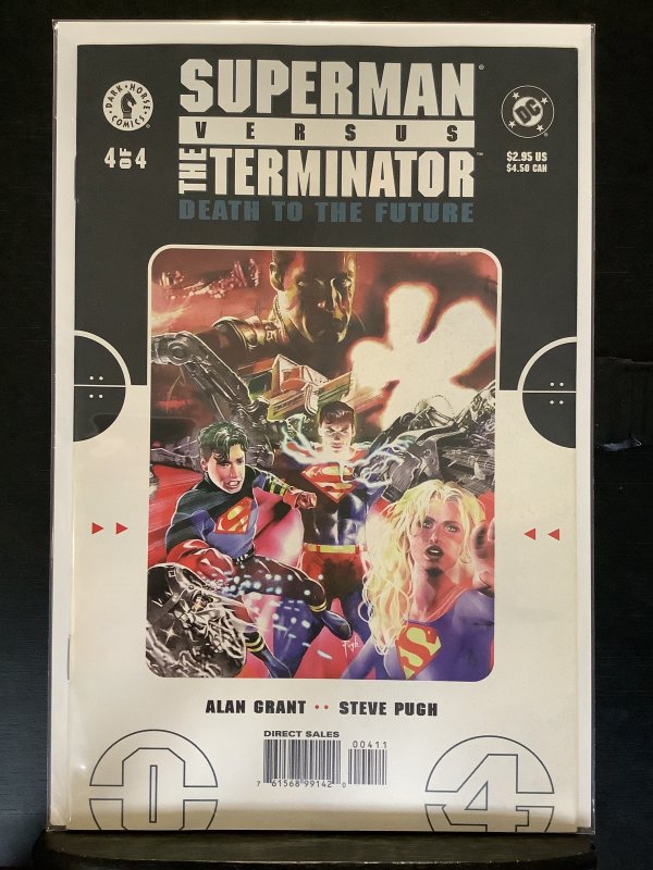 Superman vs. Terminator: Death to the Future #4 (2000) | Comic Books ...