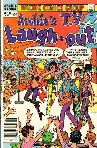 Archie's TV Laugh-Out #102 VG ; Archie | low grade comic August 1985 ...