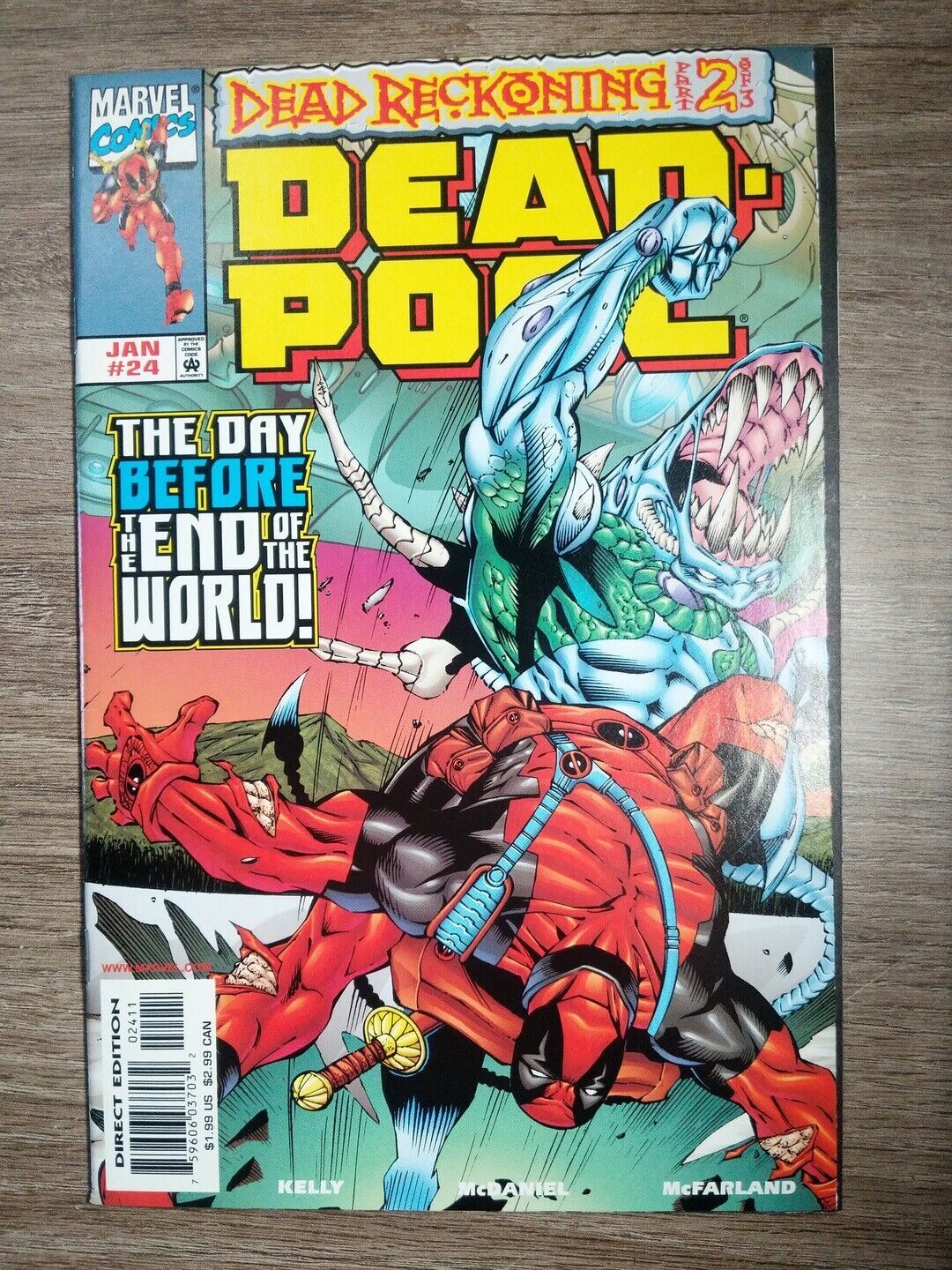 Deadpool #24 VF+ Dead Reconning Part 2 of 3 Marvel Comics C111A | Comic ...