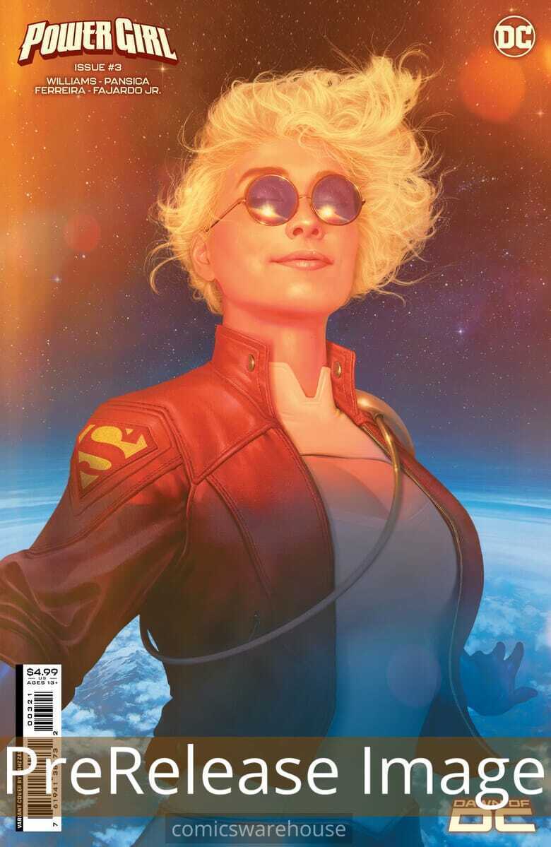 Power Girl (2023 DC) #3 Variant CVR B Rahzzah Card Stock Presale-11/29 ...