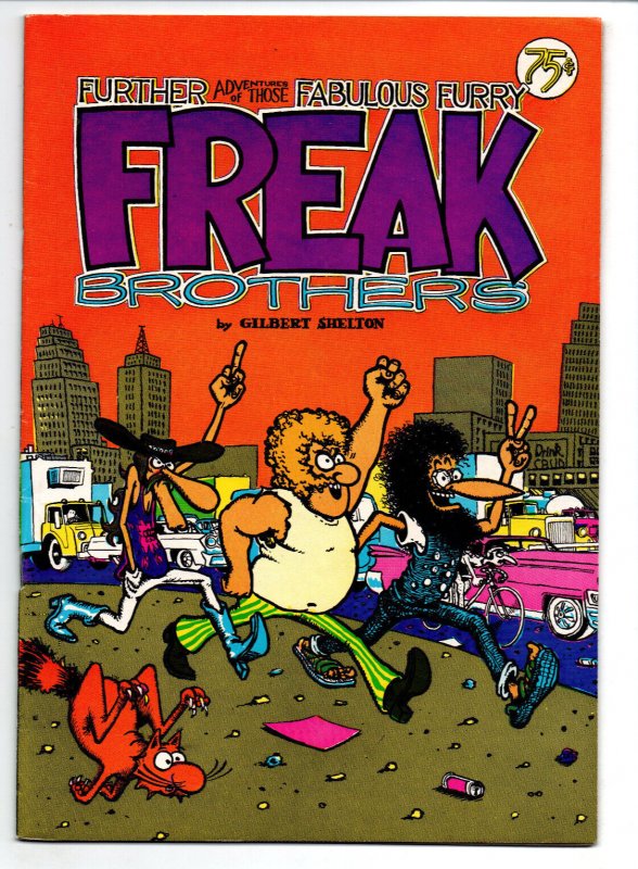The Fabulous Furry Freak Brothers #2 - 8th Print - Underground - 1975 ...