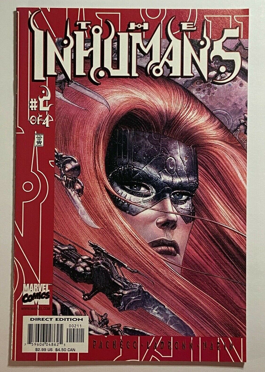 Inhumans #2 1st Appearance of Prince Jason of Spartax 2000 Marvel ...
