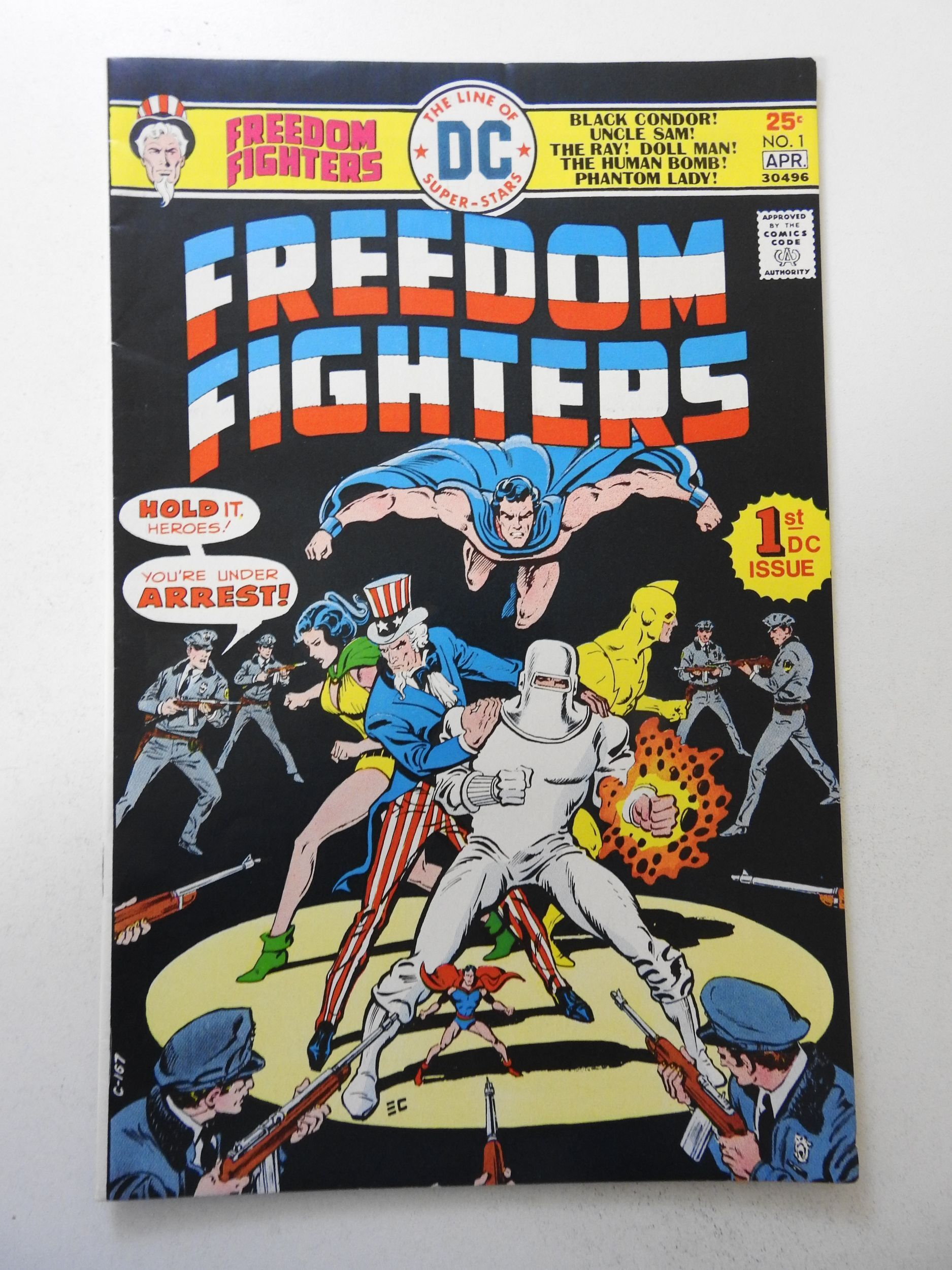 Freedom Fighters #1 (1976) FN+ Condition! | Comic Books - Bronze Age ...