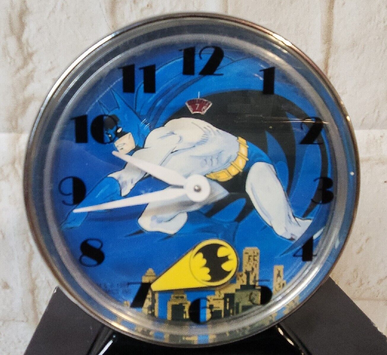 1989 Batman Alarm Clock In Original Box DC Comics Adam West For Parts ...