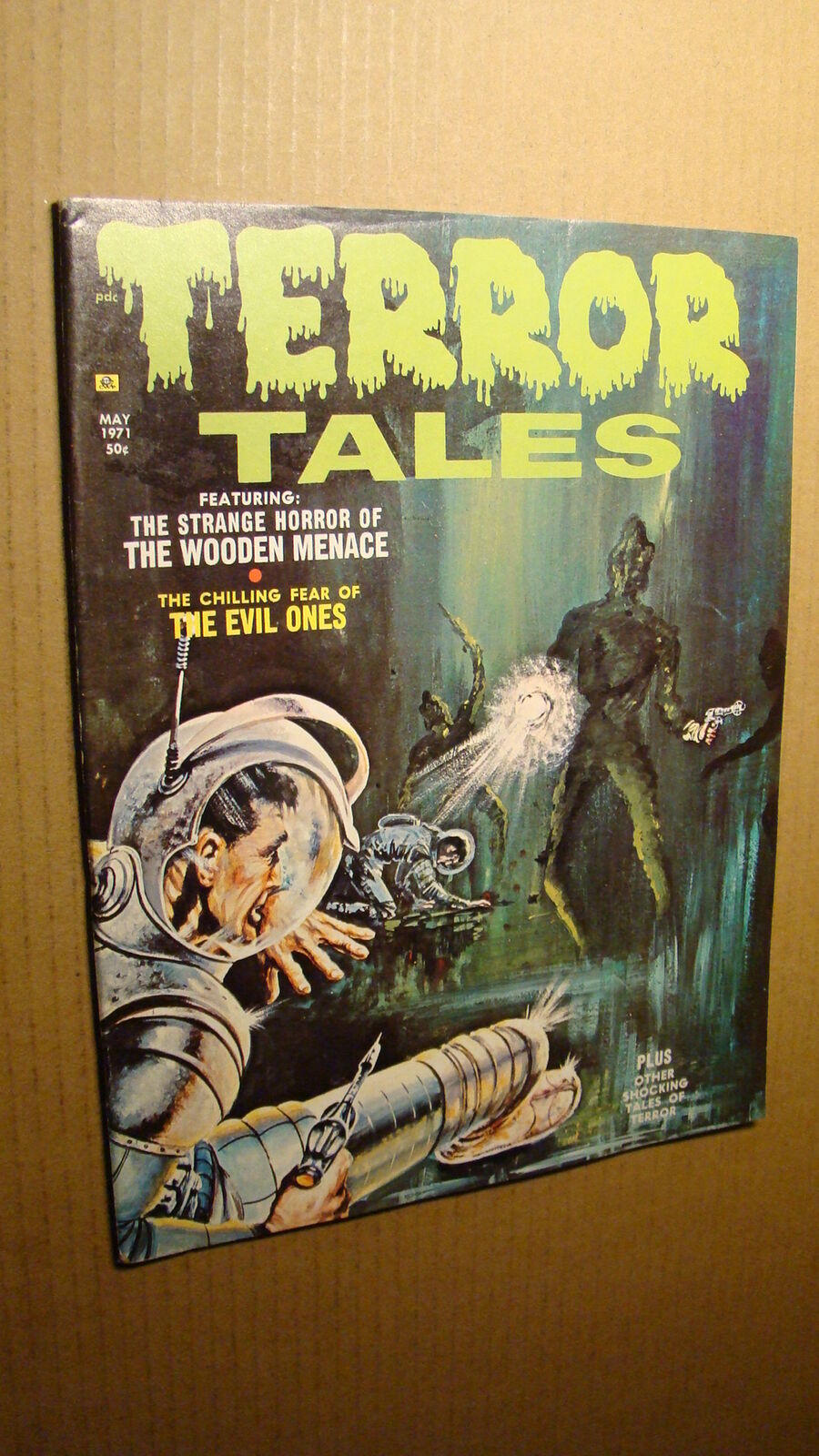Terror Tales 3 MAY 1971 *Nice Copy* Eerie Famous Monsters CAT of Doom ...