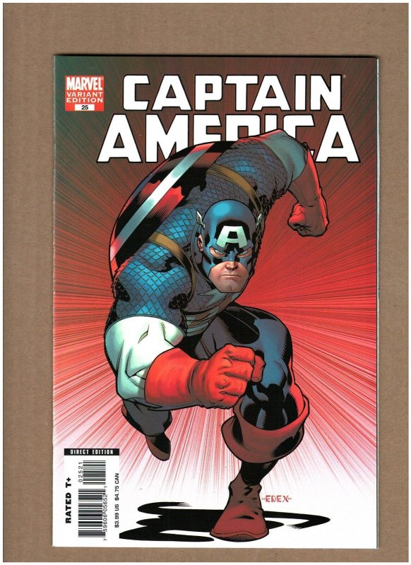 Captain America #25 Marvel 2007 Brubaker Death of Cap McGuinness ...