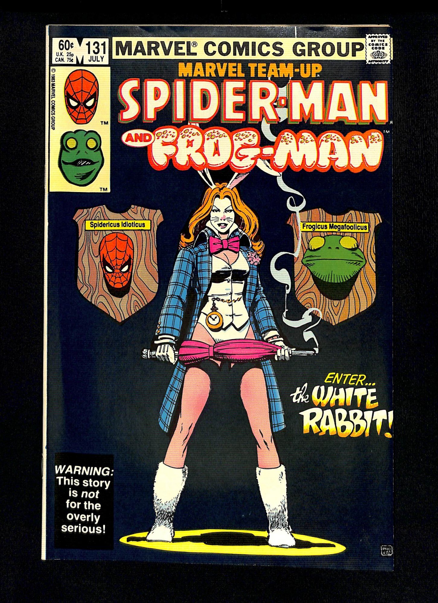 Marvel Team-up #131 1st White Rabbit! | Comic Books - Bronze Age ...