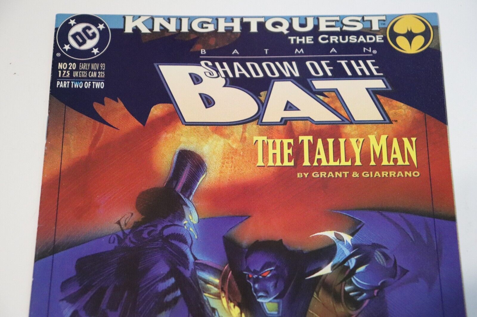 Batman Shadow Of The Bat #20 DC Comics 1993 | Comic Books - Modern Age ...