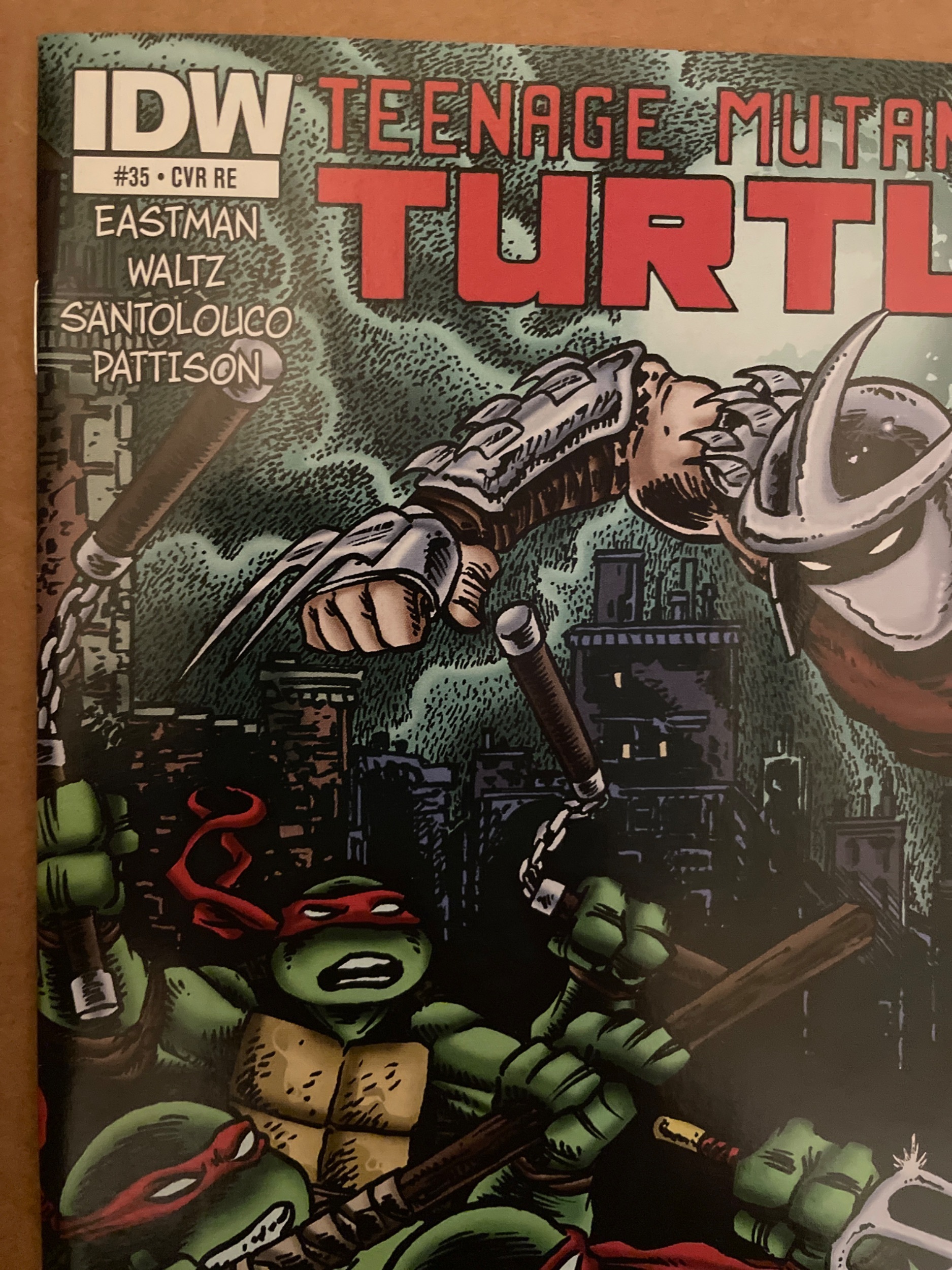 Teenage Mutant Ninja Turtles #35 NM/NM+ Very HTF RI Variant | Comic ...
