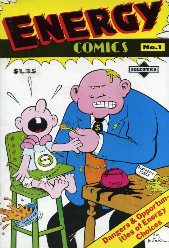 Energy Comics #1 GD ; Educomics | low grade comic Robert Crumb ...