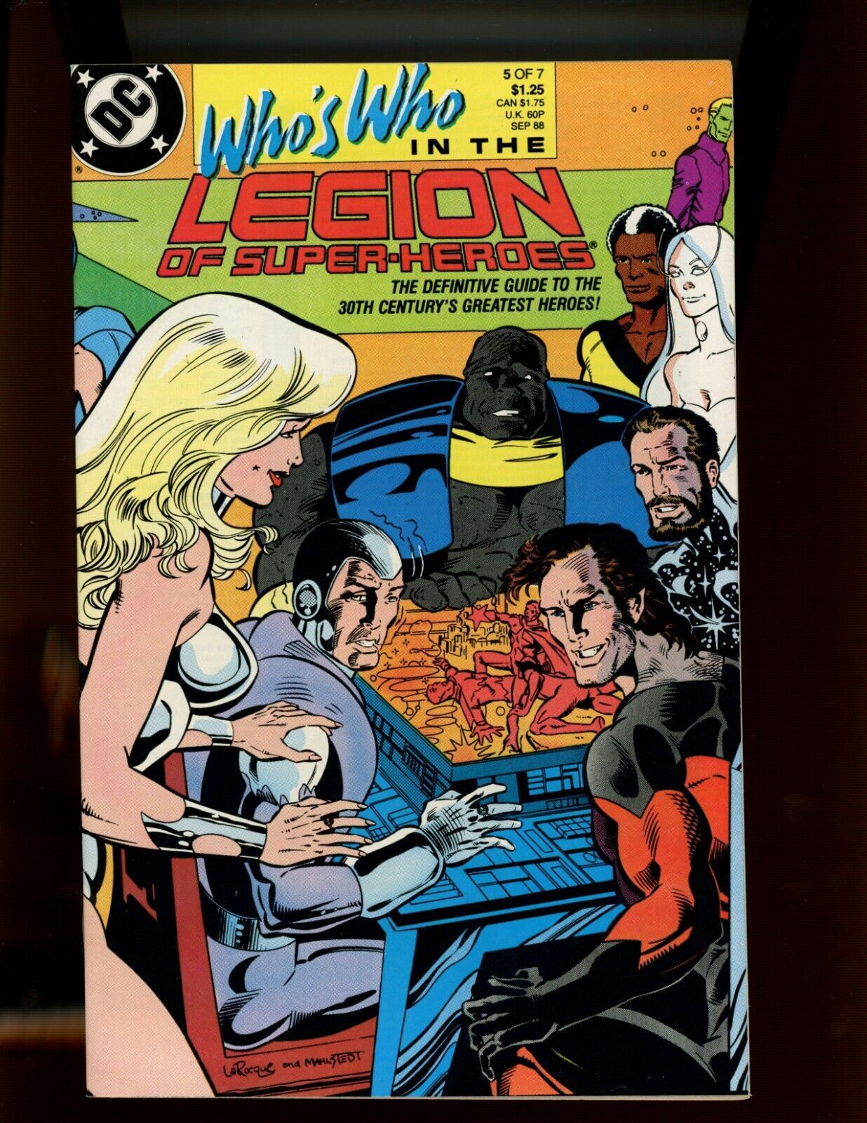 Who's Who in the Legion of Super-Heroes #5 - Greg LaRocque Cover Art ...