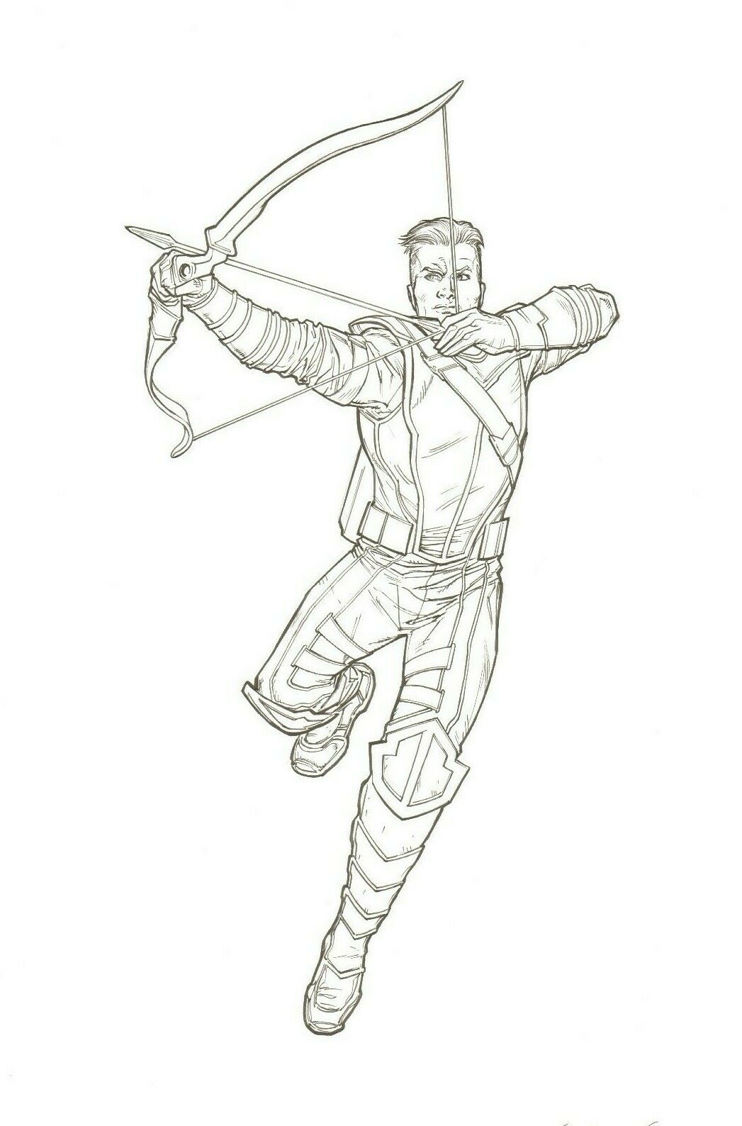 Ronin Hawkeye Original Art by Steve Kurth INFINITY WAR DESTINY ARRIVES ...