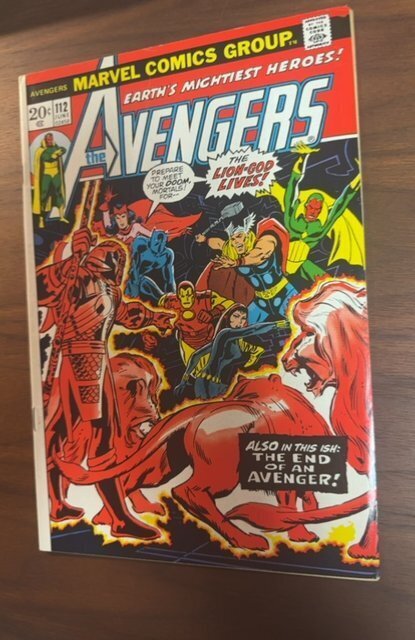 The Avengers #112 FN First appearance of Mantis. (1973) | Comic Books ...